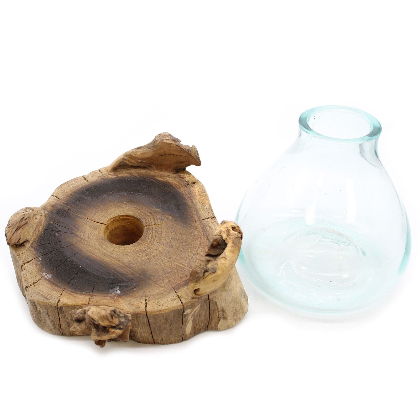 Recycled Molten Glass Large Fish Tank 3 7 litre