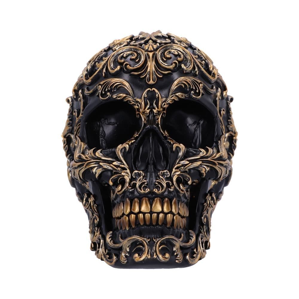 Renaissance Black And Gold Baroque Skull Ornament | Nemesis Now Shop In ...