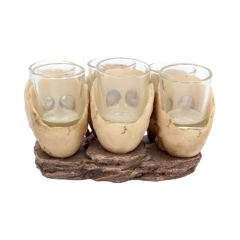 Six Shooter Skulls Shot Glass Set of 6 | Nemesis Now Shop Folkestone ...