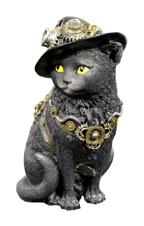 Steampunk Clockwork Kitty Cat Sculpture | Nemesis Now Steampunk ...