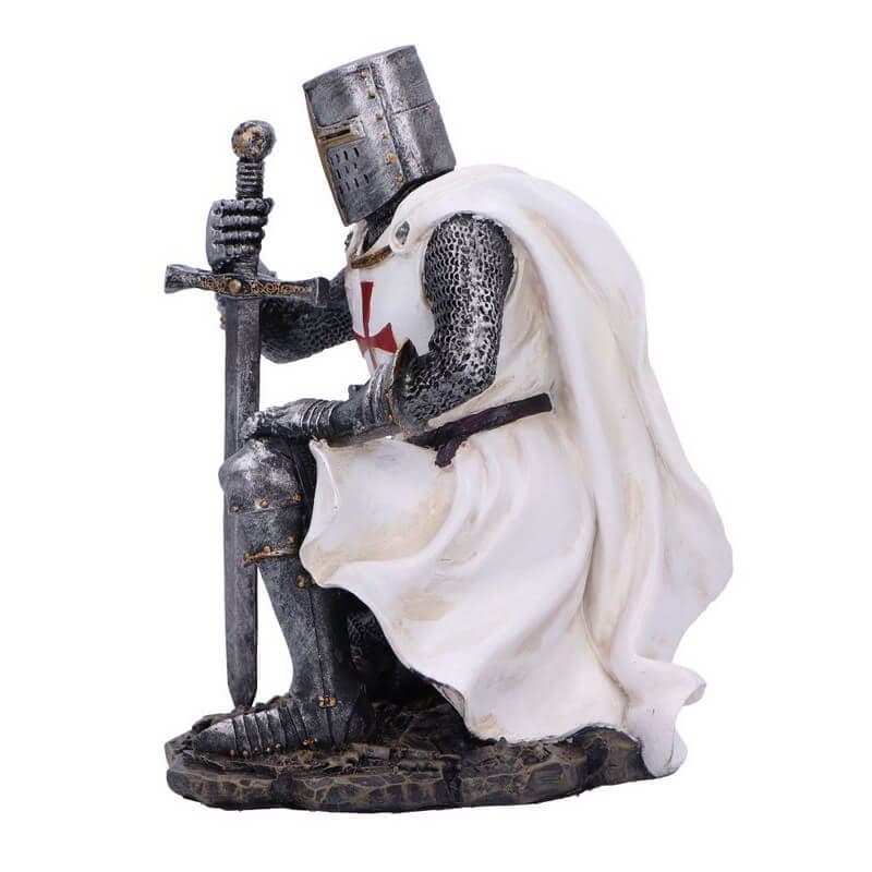 Take The Knee Medieval Knight Templar Figurine | Nemesis Now Deal Kent