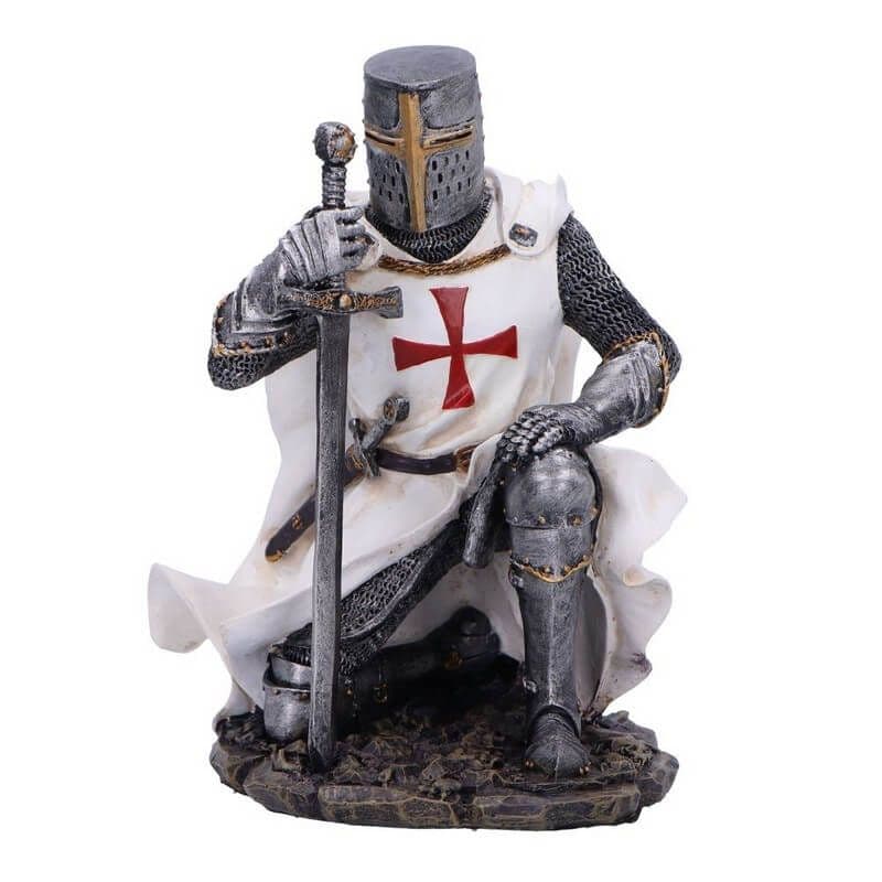 Take The Knee Medieval Knight Templar Figurine | Nemesis Now Deal Kent