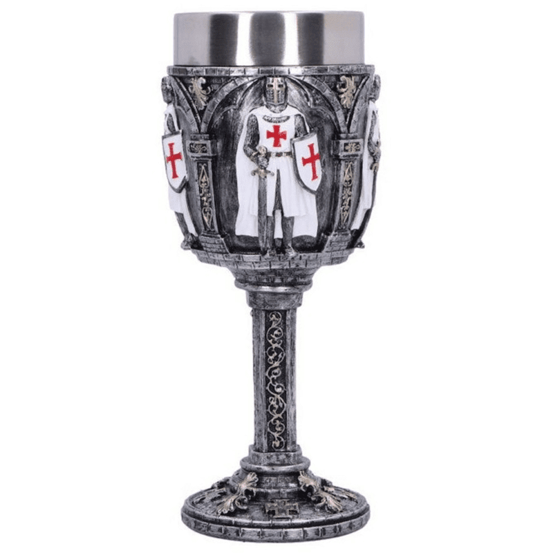 Valiant Knight Templars Wine Goblet | Nemesis Now Shop Deal Kent UK