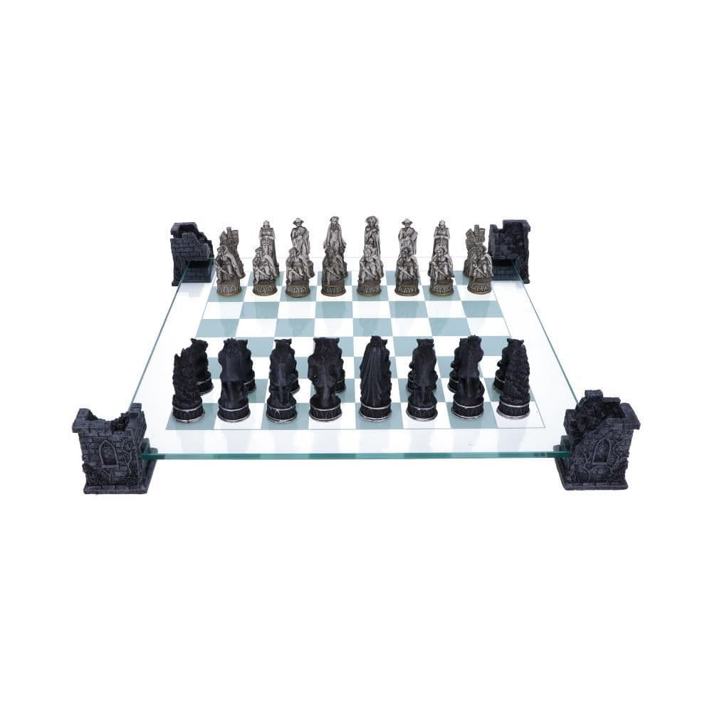 Vampire & Werewolf Chess Set With Corner Towers