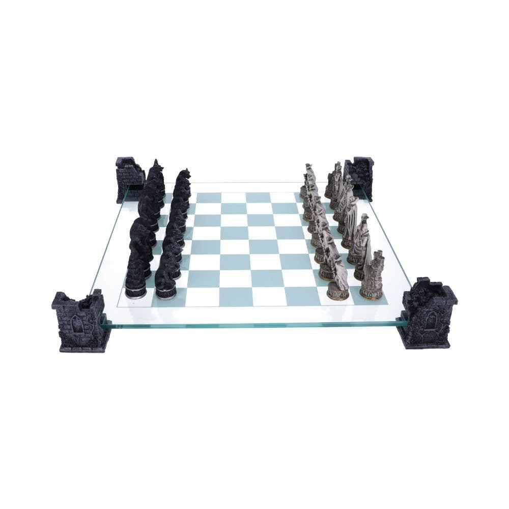 Vampire & Werewolf Chess Set With Corner Towers