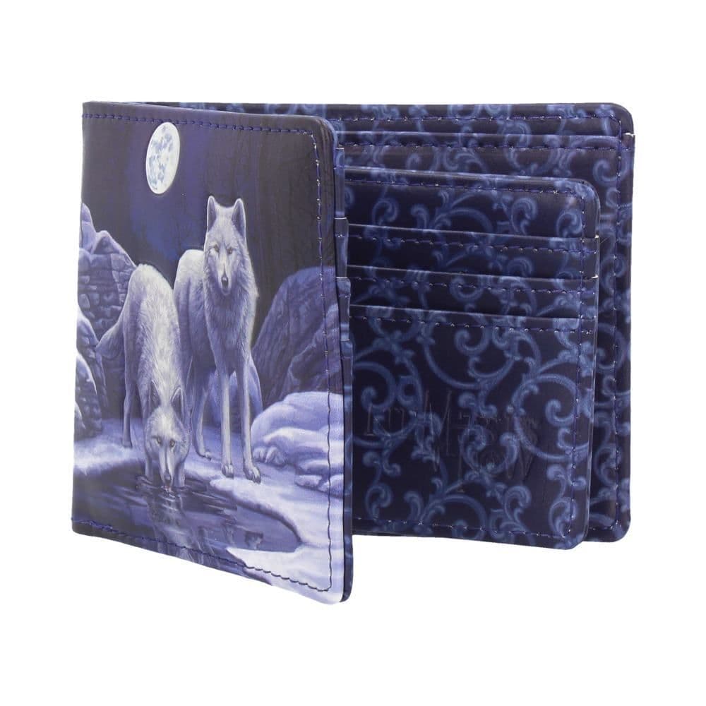 Warriors of Winter White Wolf Wallet | Nemesis Now Shop Deal Kent