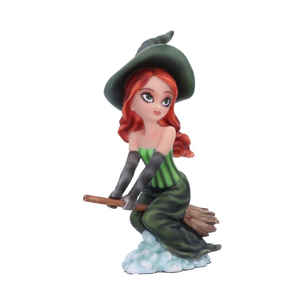 Willow Cute Green Witch Figurine | Nemesis Now Shop Whitfield Kent UK