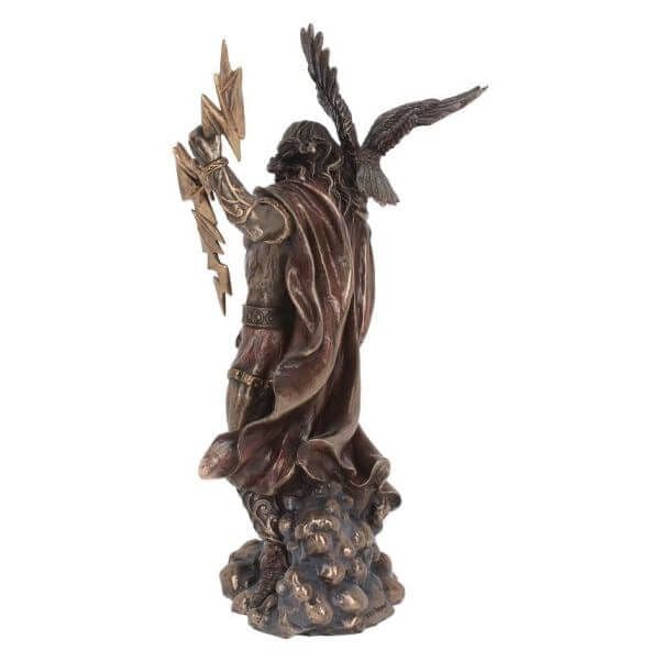 Zeus King Of The Greek Gods Cold Cast Bronze Sculpture | BonneBombe ...