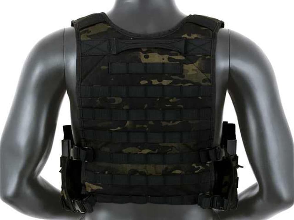 8 Fields Rifleman Molle Chest Rig Harness Multi Black