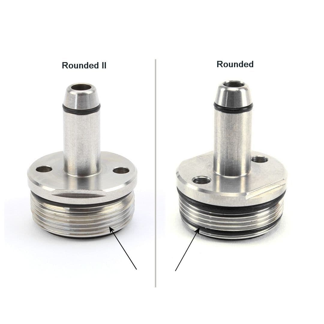 AirsoftPro Stainless Steel ROUNDED II Cylinder Head VSR