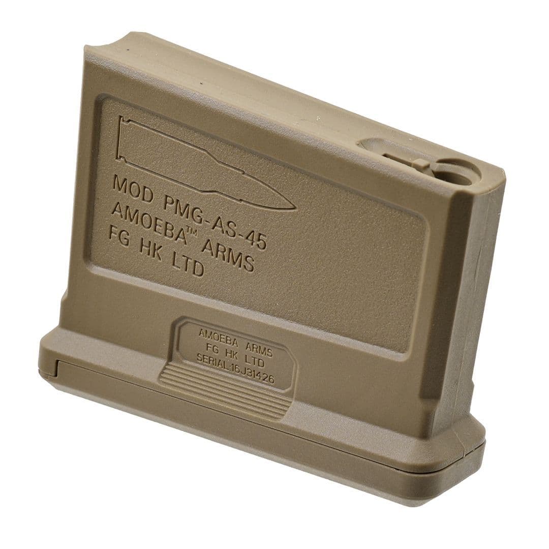 Ares Amoeba Striker Sniper Rifle Magazine 45Rd Short Version Dark Earth
