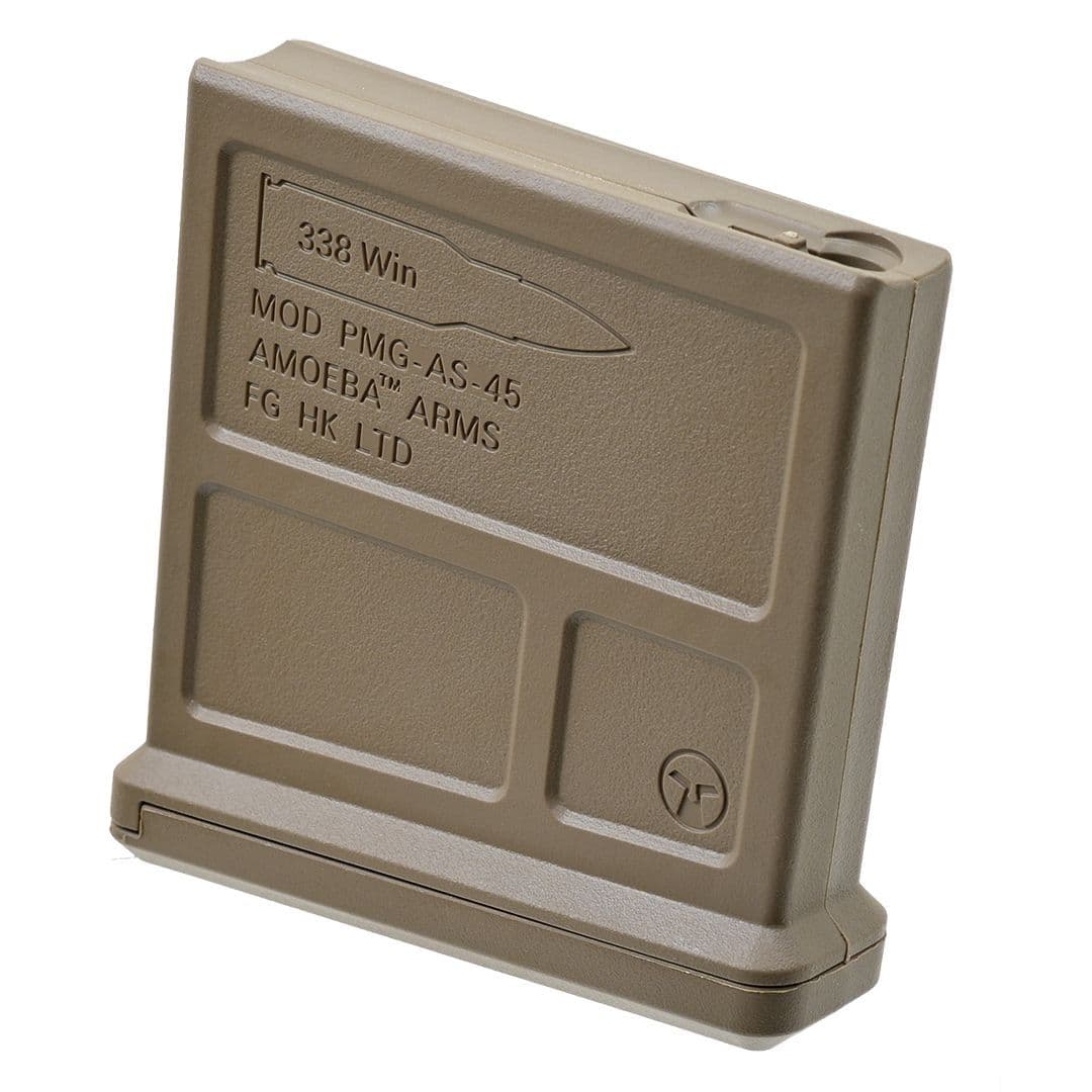 Ares Amoeba Striker Sniper Rifle Magazine 55Rd Long Version Dark Earth