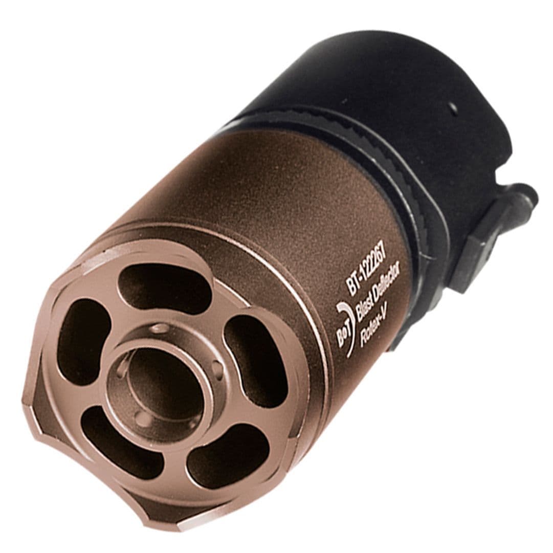 ASG B&T Rotex-V Barrel Extension Mock Suppressor 95mm Blast Deflector ...