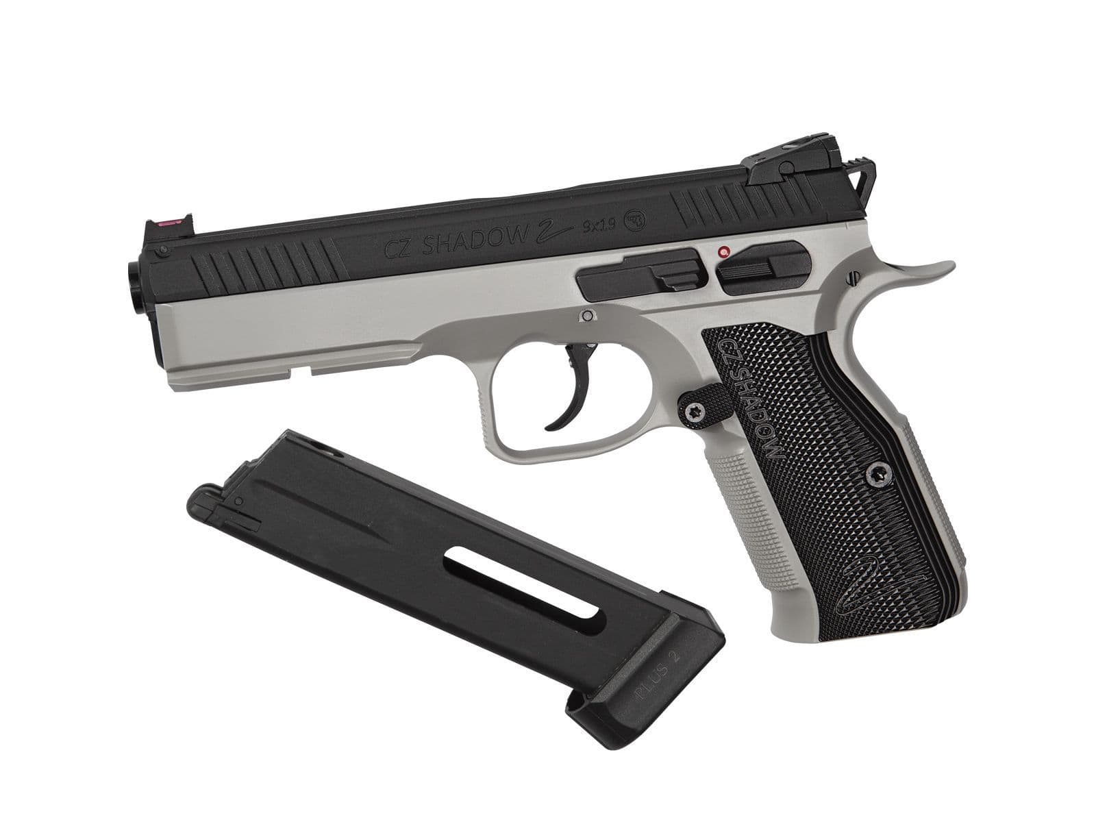 ASG CZ Shadow 2 MS CO2 Airsoft Pistol GBB Urban Grey