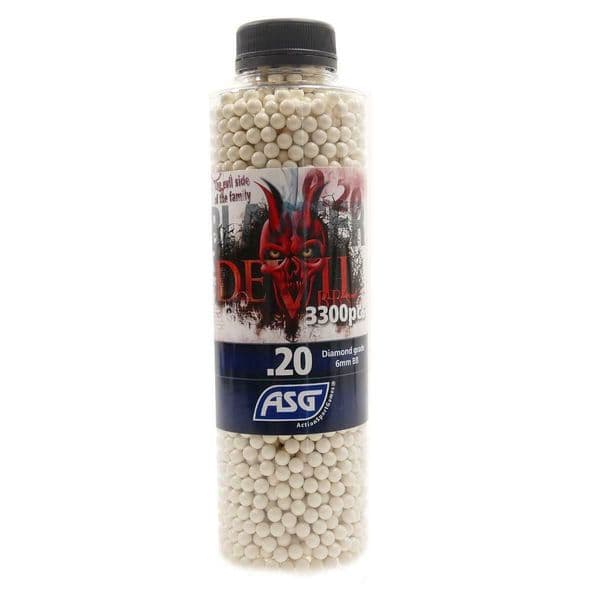 ASG Devil Blaster bb s Pellets 0 20g bb s 3300 6mm 1 Bottle