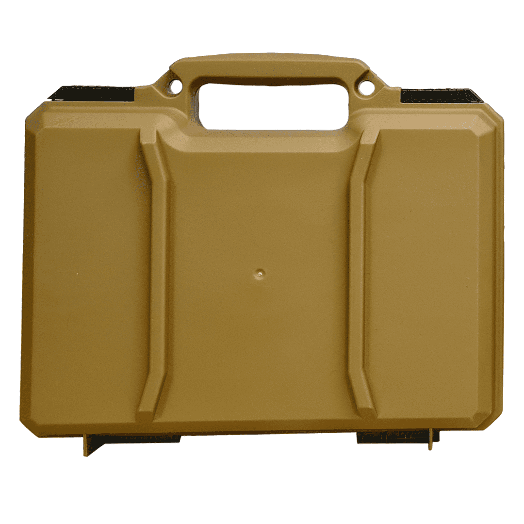 ASG Hard Pistol Carry Case Tan 31x27x7 5 cm