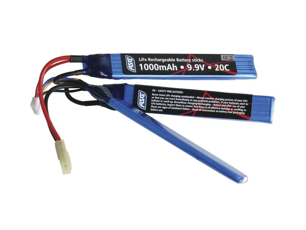 ASG LIFE Crane Stock Battery 9 9v 1000mAh