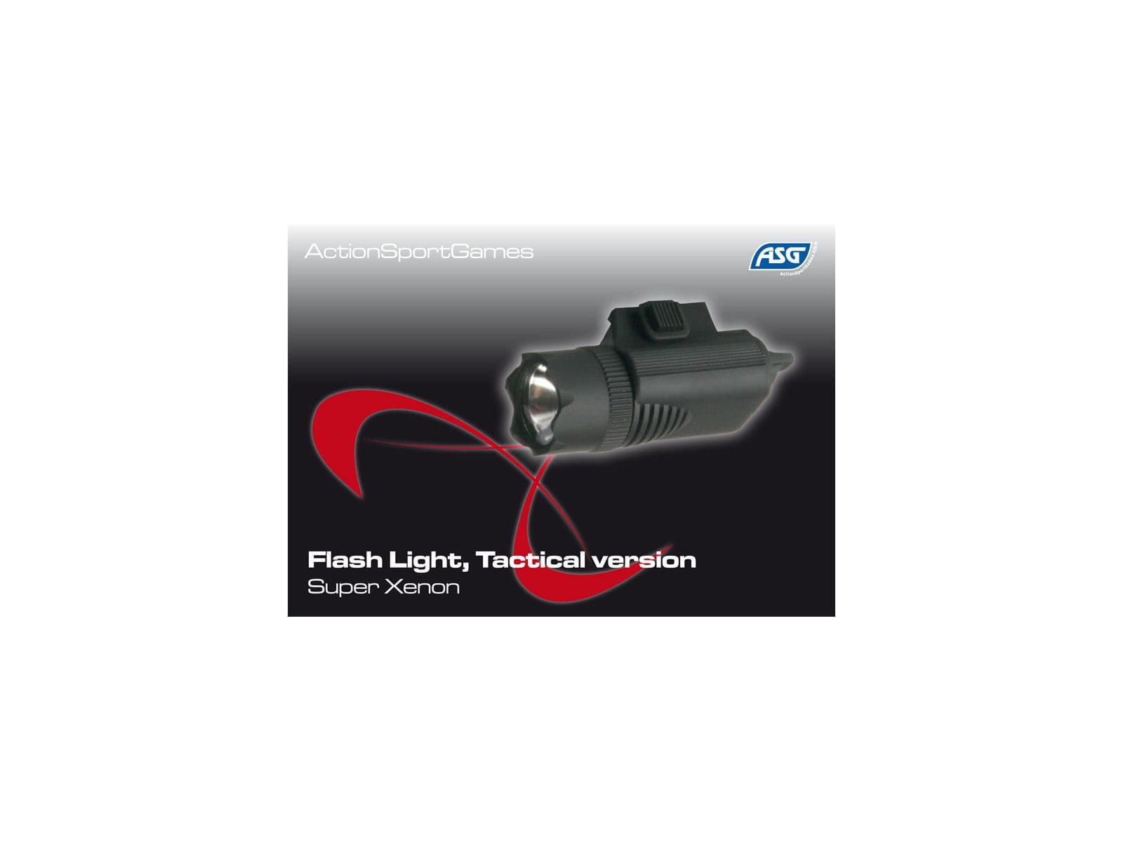 ASG Super Xenon Flashlight Pistol Torch Tactical Version 100 Lumen