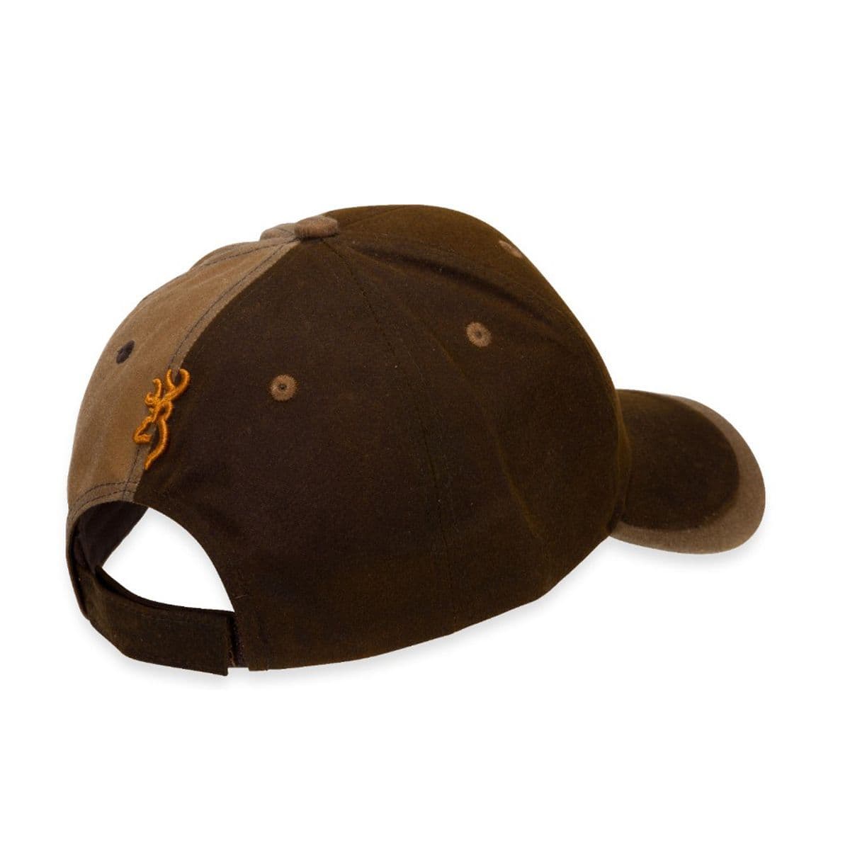 Browning Brown Two-Tone Wax Baseball Hat Cap
