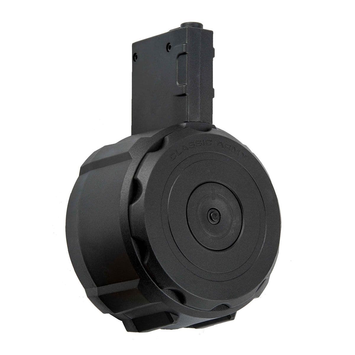 Classic Army Airsoft M-Series Drum Magazine 1100rd Battery Auto Wind ...
