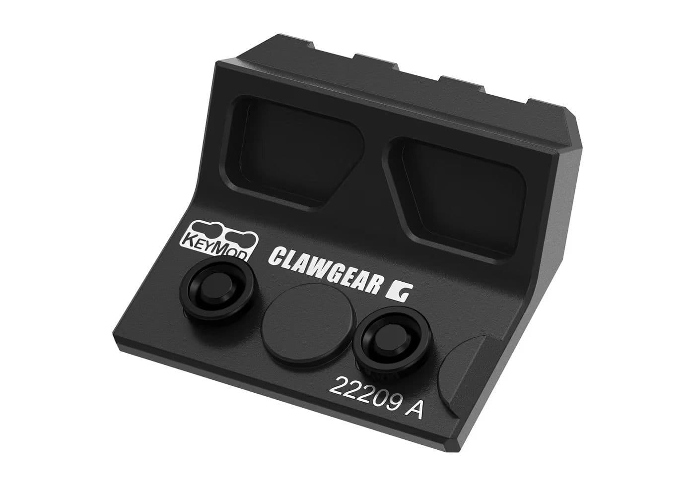 Claw Gear Angled 45 Degrees Mount Keymod Scope Dot Torch Pointer Black