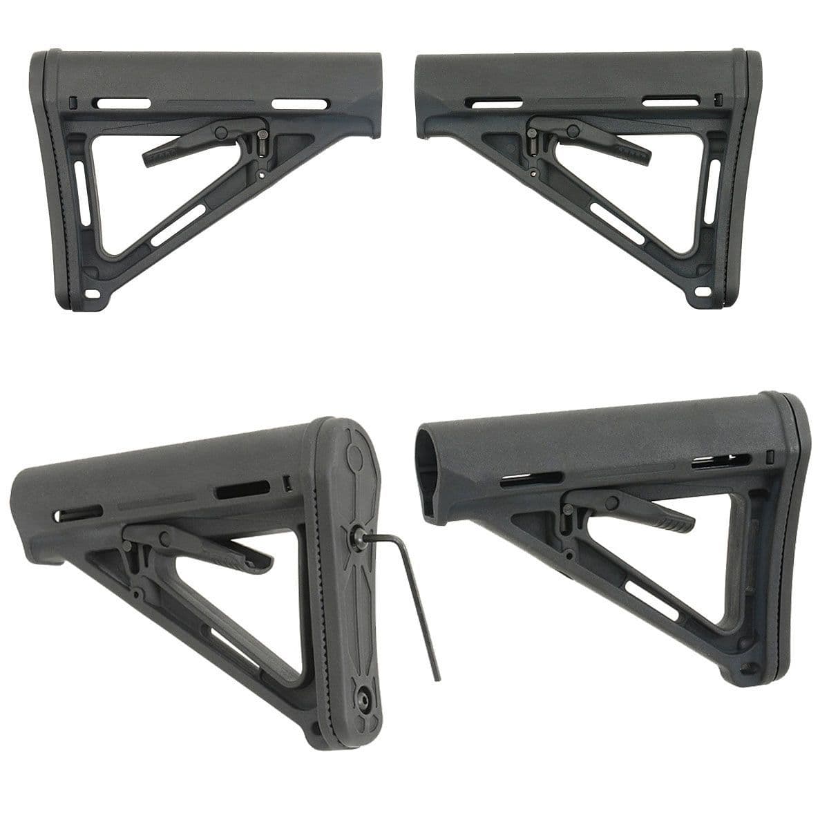 Cobra Airsoft Ergo Mod 2 M Series Club Stock Black 3650