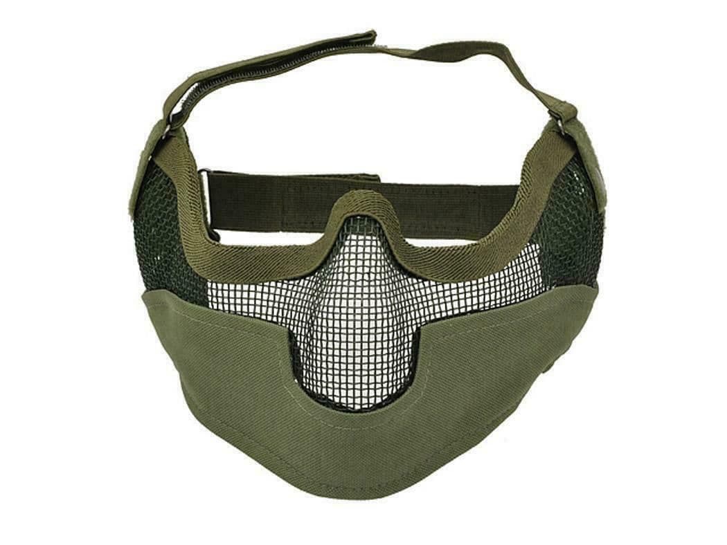 Cobra V2 Mesh Mask Face Protection Green