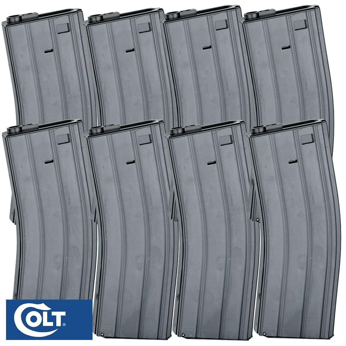 Cybergun Colt Airsoft M-Series Magazine Box Set 8 Mags 350rd