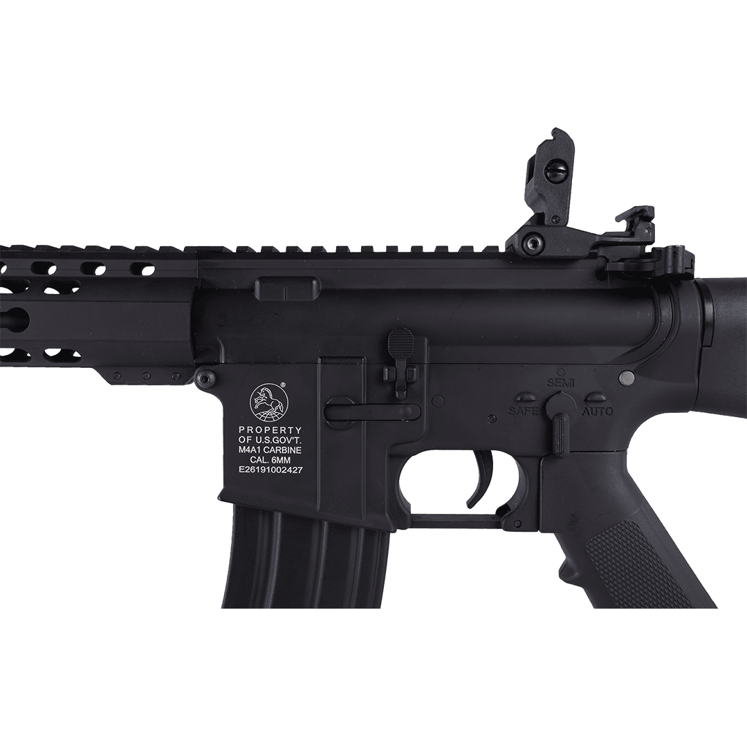 Cybergun Colt M16 Keymod Airsoft Rifle Black