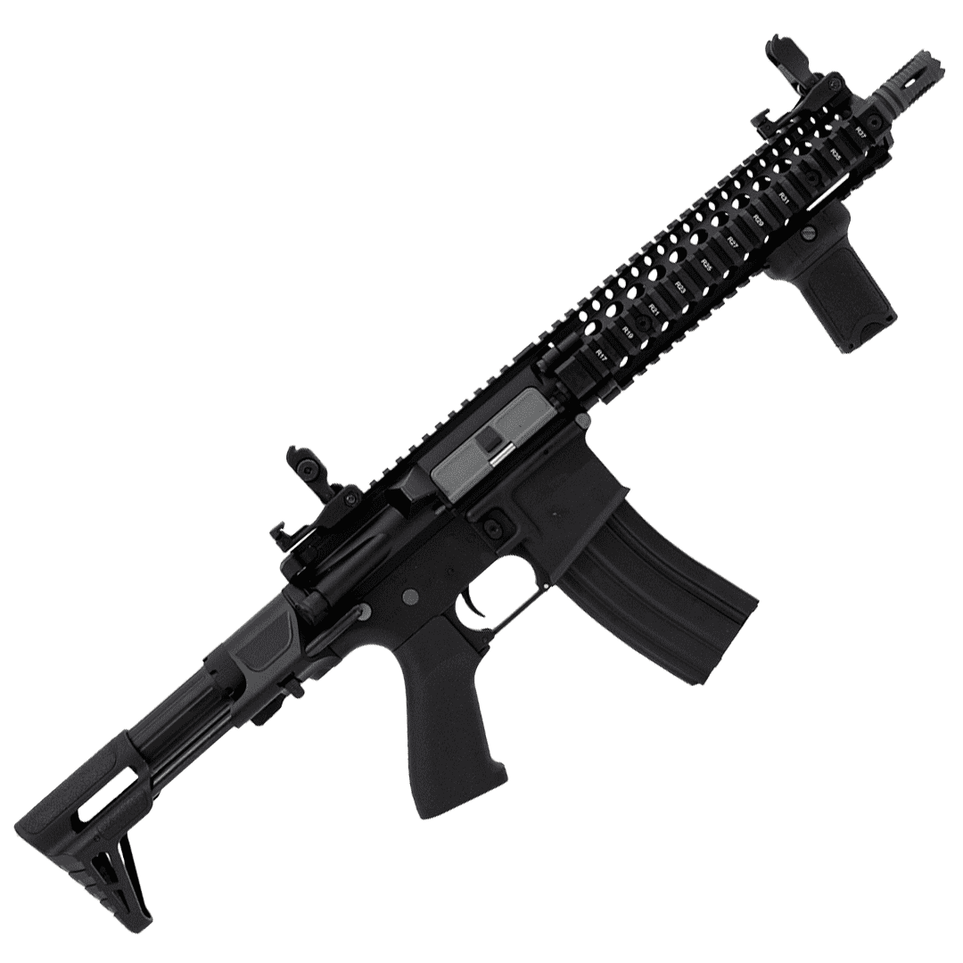 Cybergun Colt Sierra M4 PDW Airsoft Rifle Black
