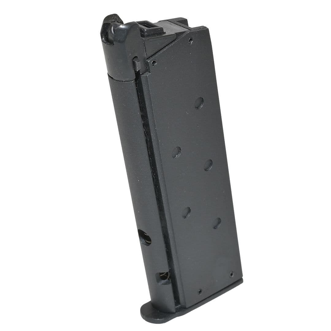 Cybergun SRC Airsoft Magazine Colt 1911 Green Gas Black 13rd 6mm bb s