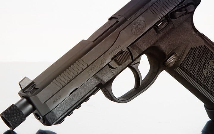 Cybergun VFC FNX-45 Tactical Black Airsoft Gas Blow Back Pistol