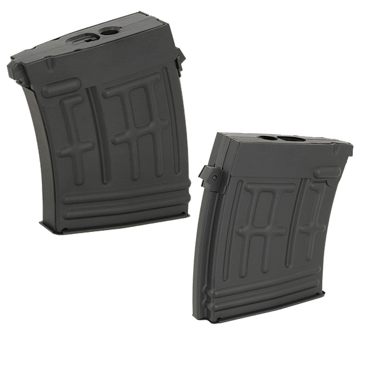 CYMA Airsoft SVD Magazine 120rd Black Metal 6mm