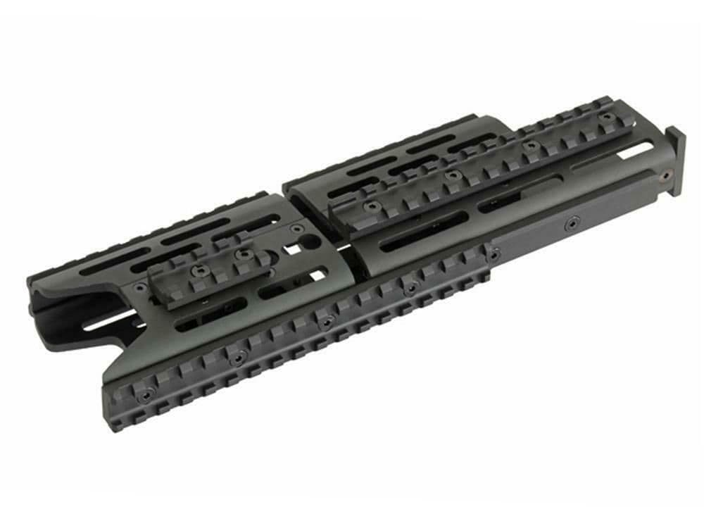 CYMA AK Modular Key-Mod Front Handguard Rail Long Black