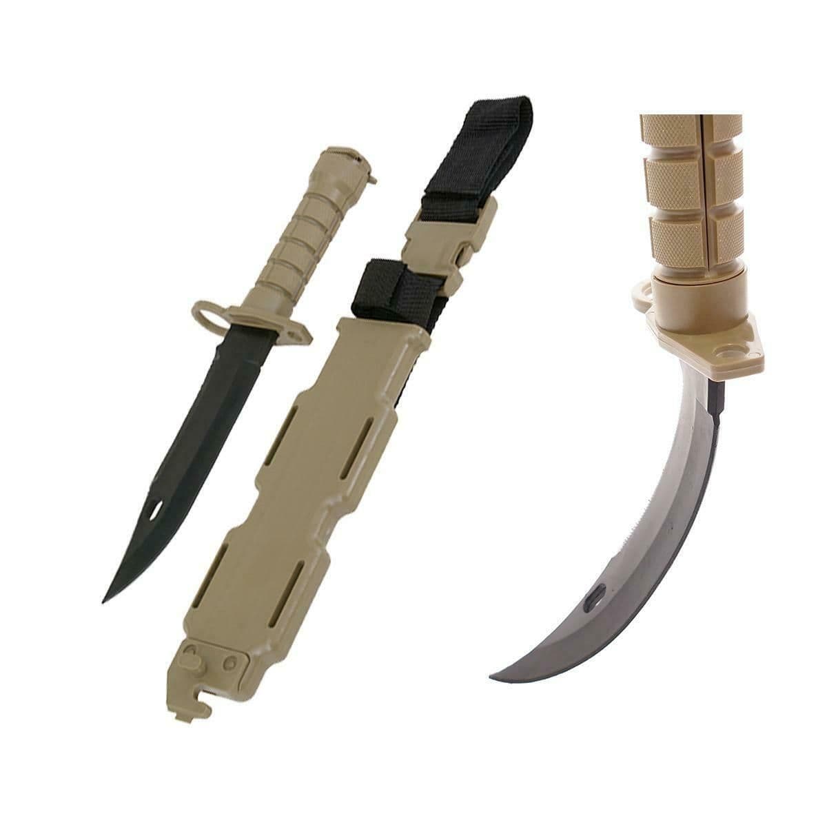 CYMA M9 Plastic Rubber Bayonet Dark Earth
