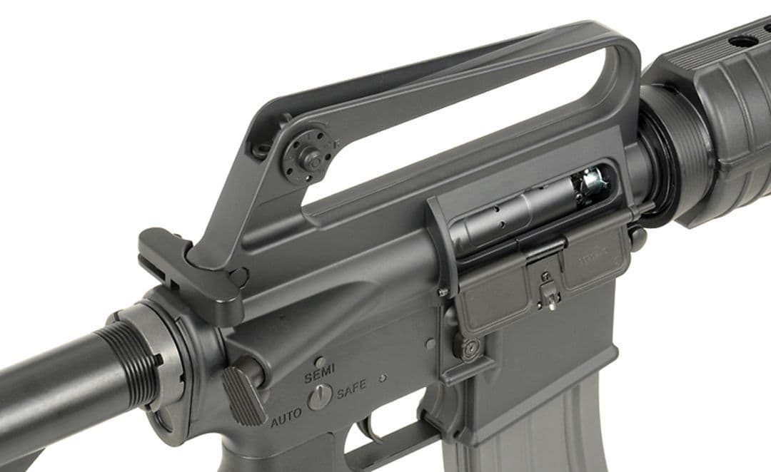 Cyma XM177 CM 009F Mosfet Edition Compact Airsoft Rifle Black