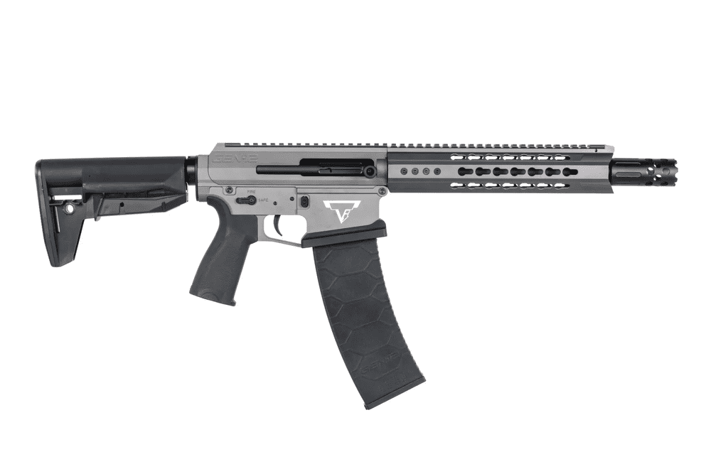 Double Bell Genesis Arms Gen-12 Airsoft AEG Shotgun TTI Grey