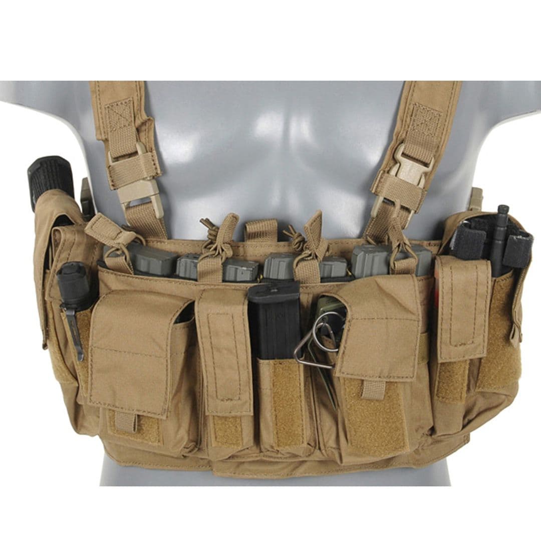 Emerson Chest Rig Gen IV Lightweight Harness Coyote