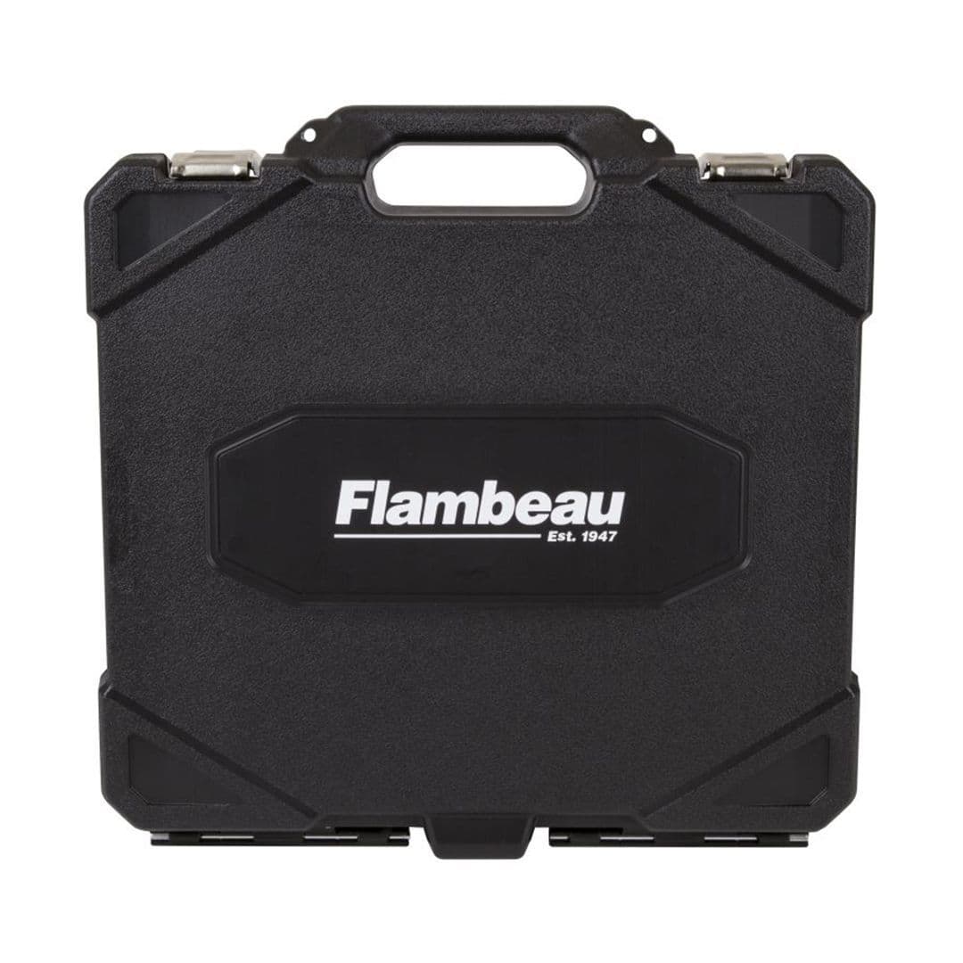 Flambeau Safe Shot Double Wall Pistol Case Large Black