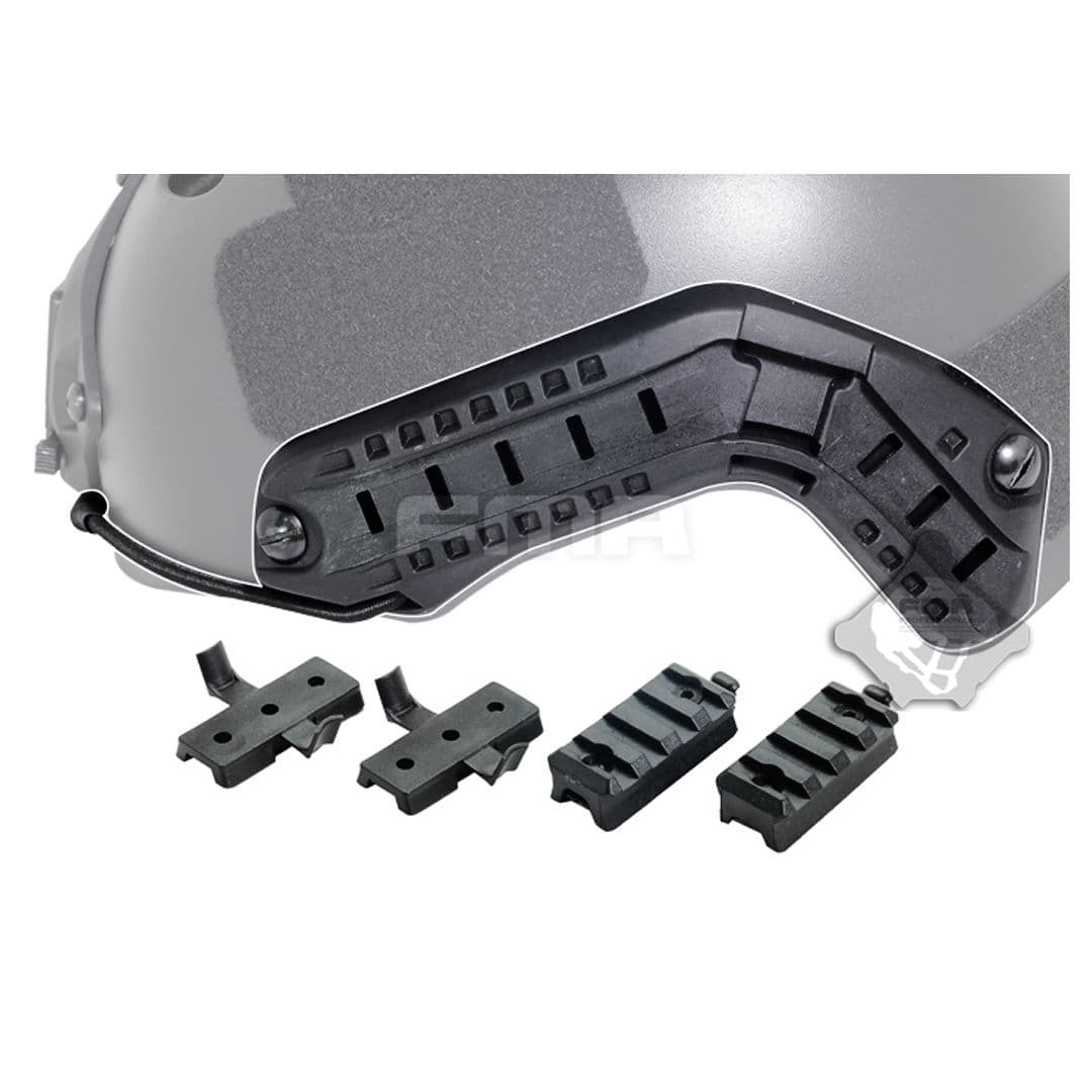 FMA Airsoft OPS FAST Helmet Side Accessorie Rail Set