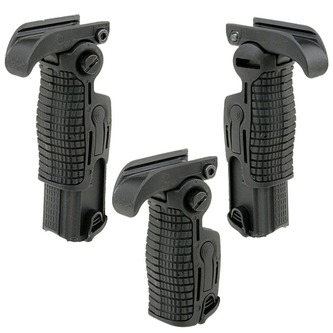 FMA Extendable Foldable Tactical Rifle Grip Black