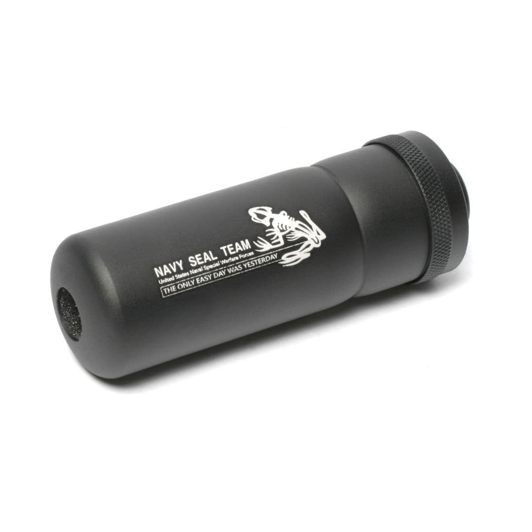 G&G Navy Seal Skull Frog Suppressor Black 14mm CCW