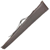 GMK Stockbridge Leather Shotgun Carry Slip Sleeve Brown 50 Padded