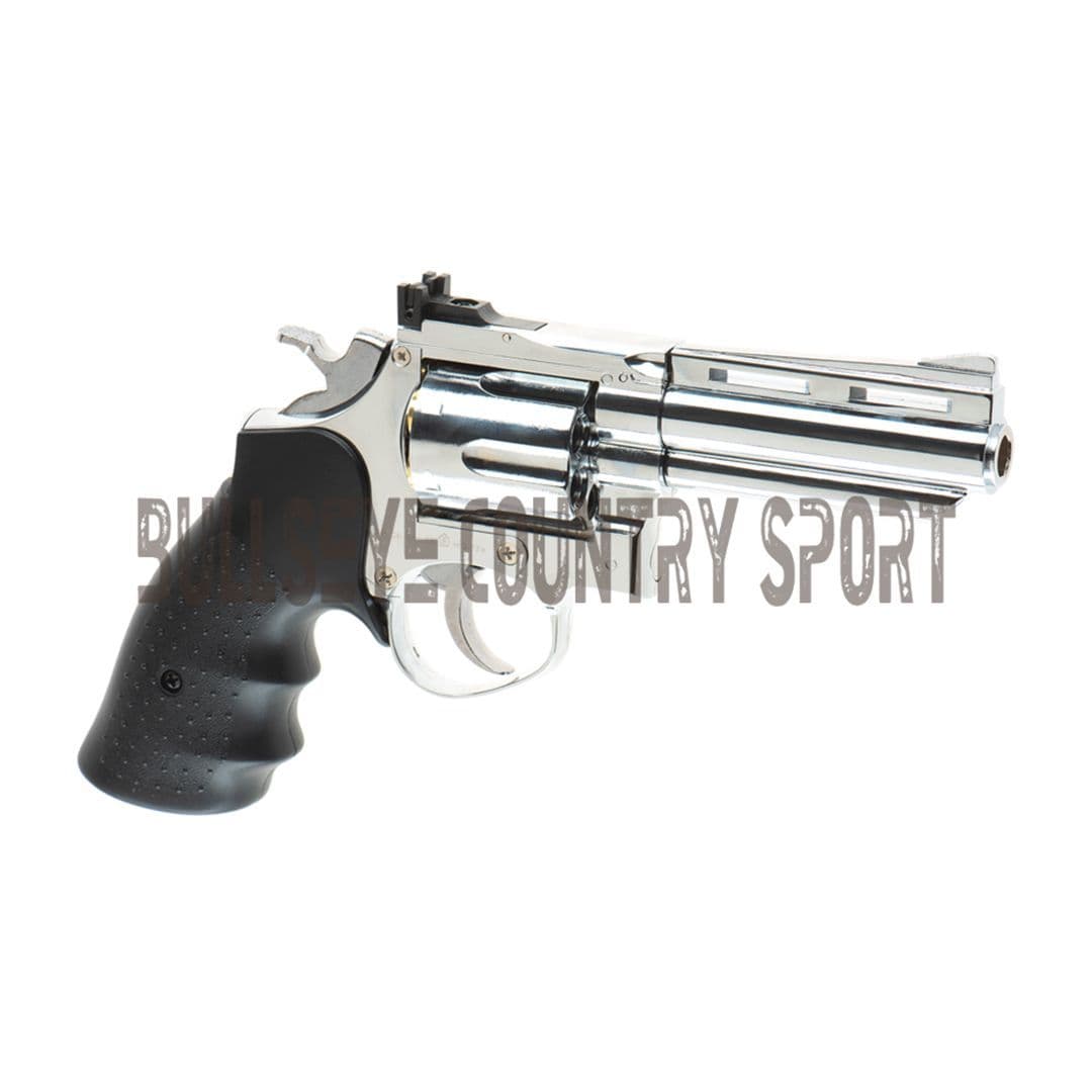 HFC Airsoft 4" Revolver GNBB Chrome