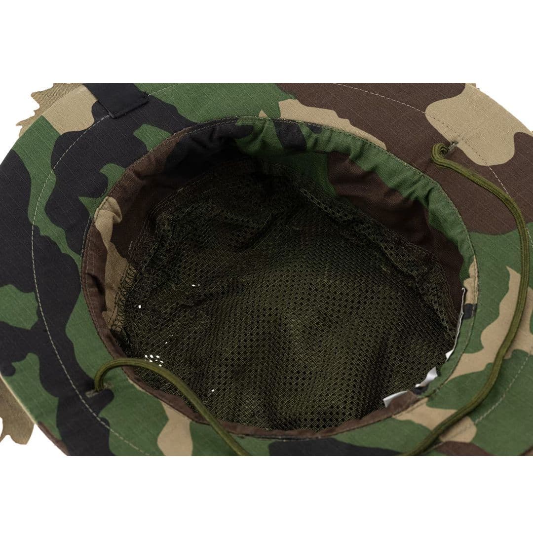Invader Gear 3D Leaf Boonie Bush Hat Ghillie Woodland Camo
