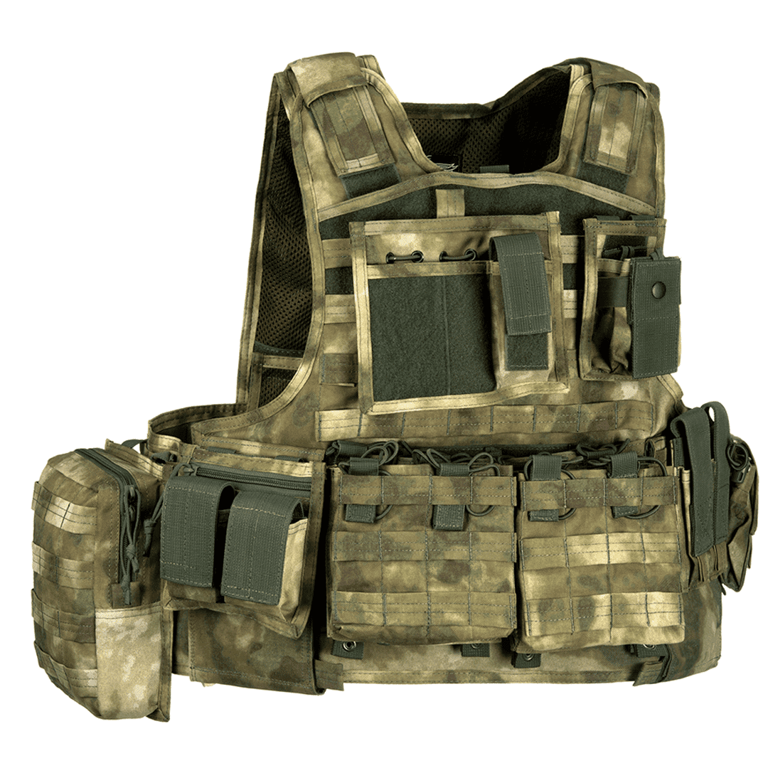 Invader Gear Mod Carrier Combo Molle Vest SAPI Everglade