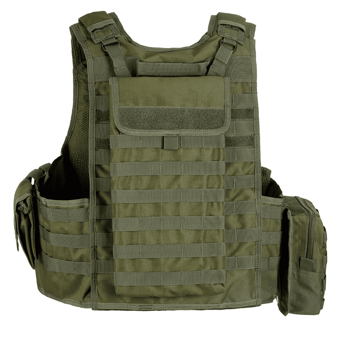 Invader Gear Mod Carrier Combo Molle Vest SAPI OD Green