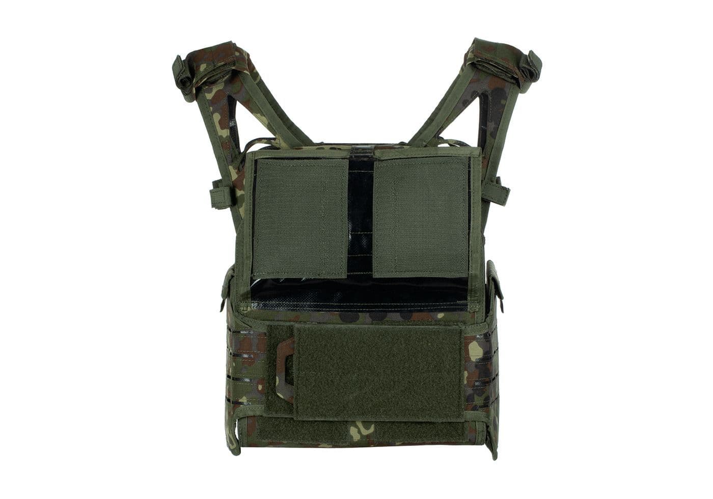 Invader Gear Reaper Plate Carrier Molle Vest Flecktarn