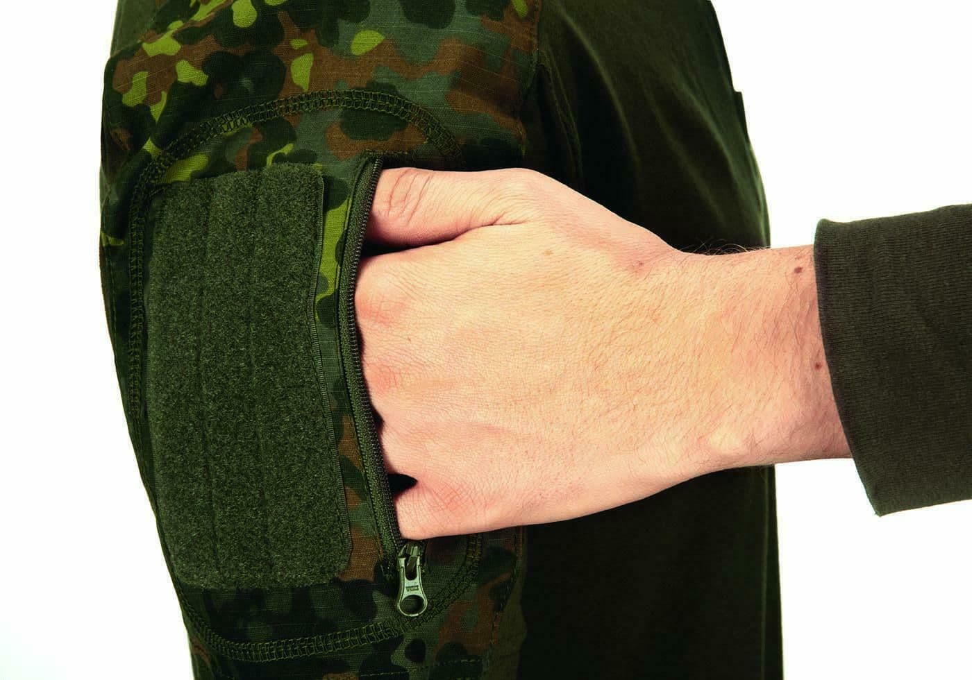 Invader Gear Short Sleeved UBACS Combat Shirt German Flecktarn