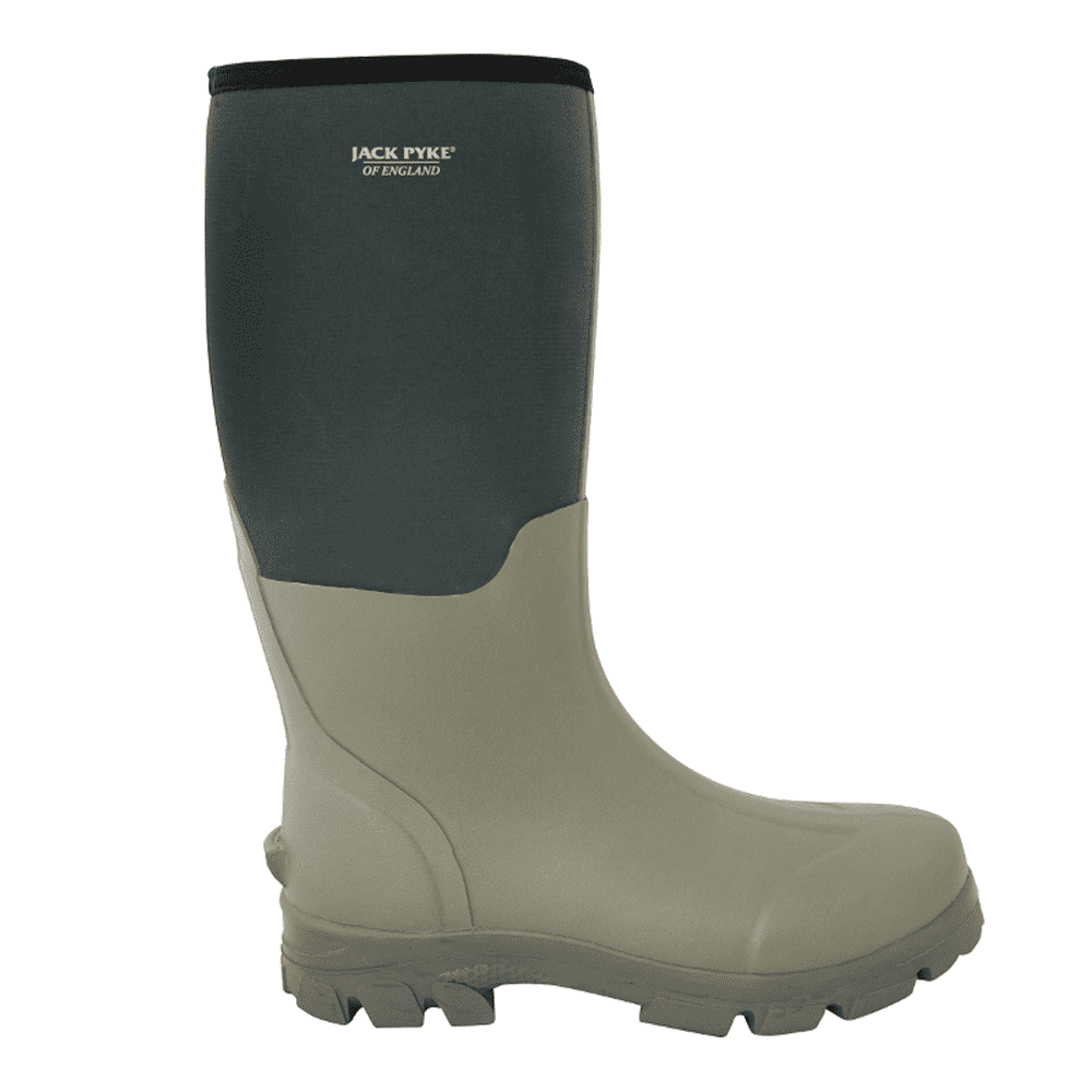 Jack Pyke Wellie Boot Ashcombe Neoprene Green